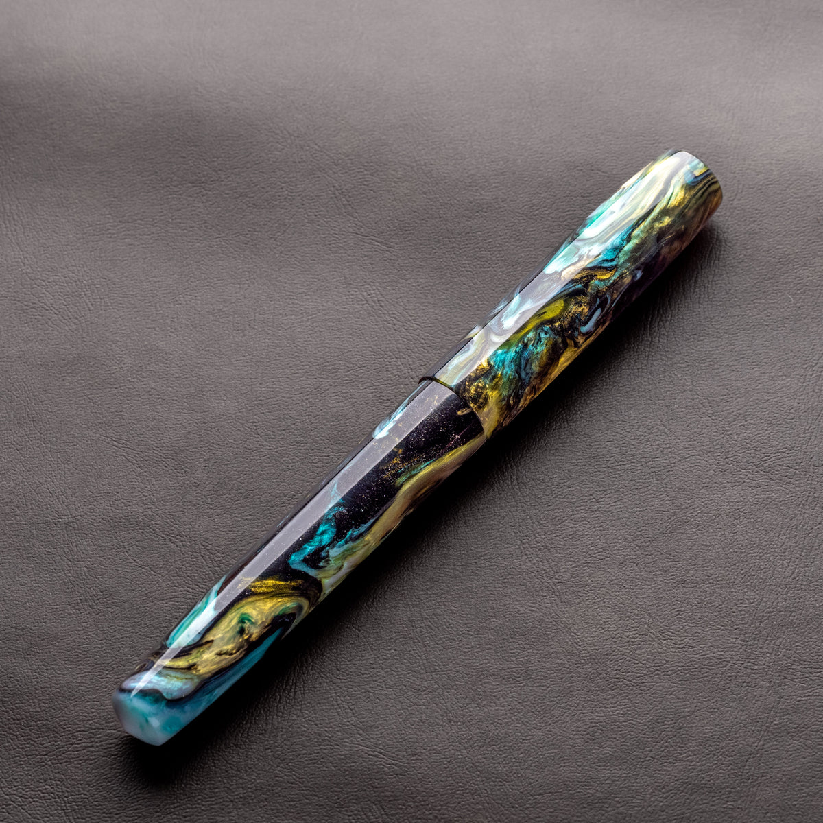 Fountain Pen - Bock #6 - 15 mm - Turnt' Pen Co. Ocarina Abalone ...